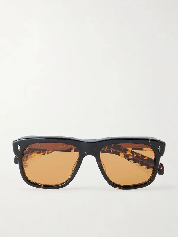 JACQUES MARIE MAGE Yves Sunglasses - Tortoiseshell