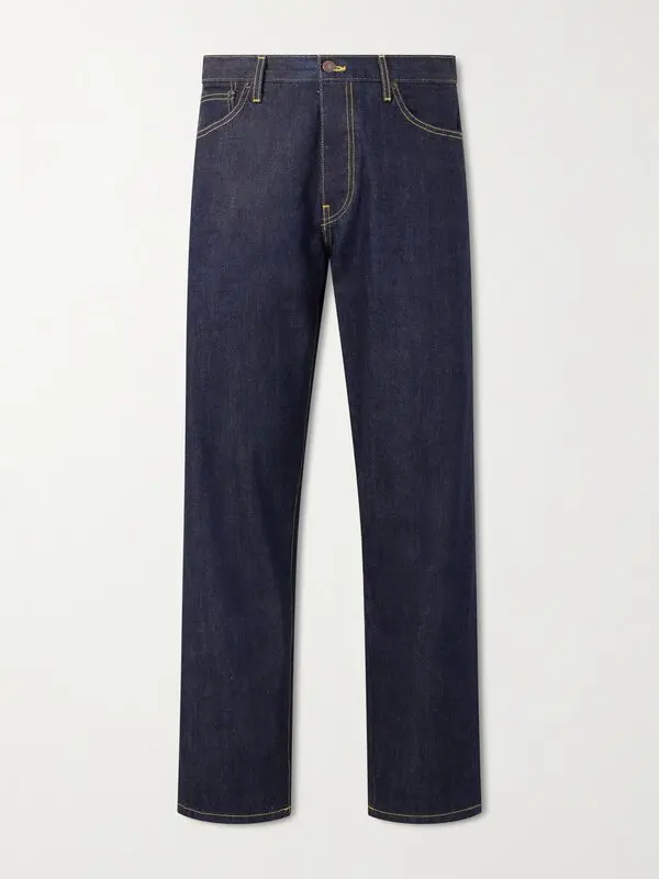 NOAH Straight-leg Japanese Selvedge Denim Jeans