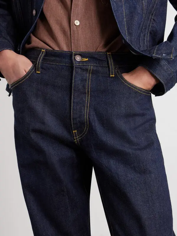 NOAH Straight-leg Japanese Selvedge Denim Jeans
