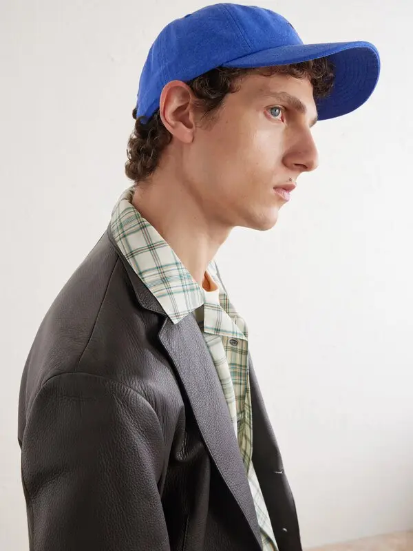 NOAH Logo Embroidered Cotton Canvas Baseball Cap