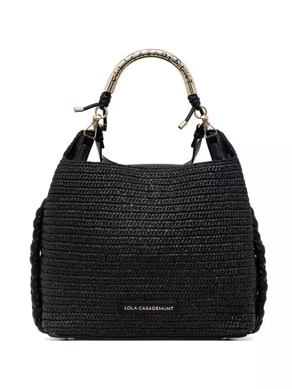 Lola Casademunt Raffia-effect Tote Bag