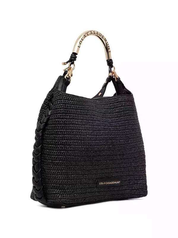 Lola Casademunt Raffia-effect Tote Bag