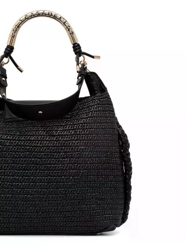 Lola Casademunt Raffia-effect Tote Bag