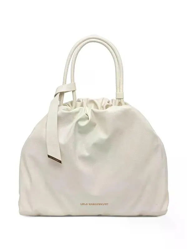 Lola Casademunt Crinkled Effect Knotted Tote Bag