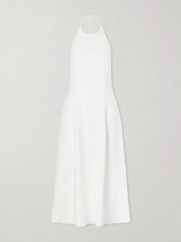 Faithfull The Brand Neolia Linen Midi Dress