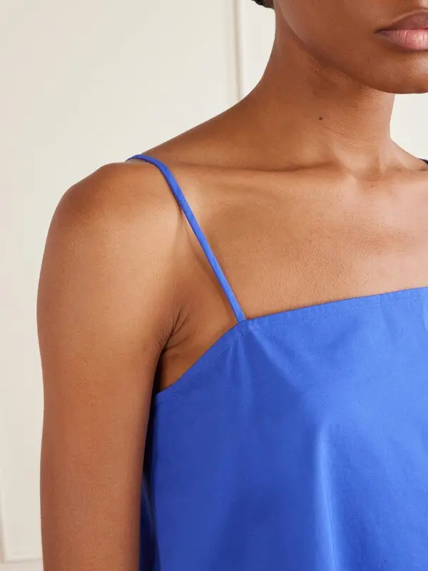 Faithfull The Brand Sorra Cotton-poplin Mini Dress