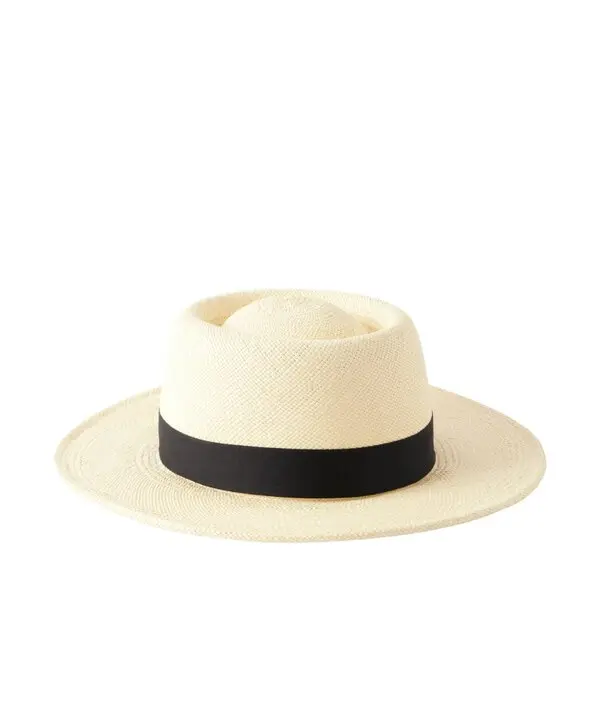 GIGI BURRIS MILLINERY Sophia Panama Hat - Neutral