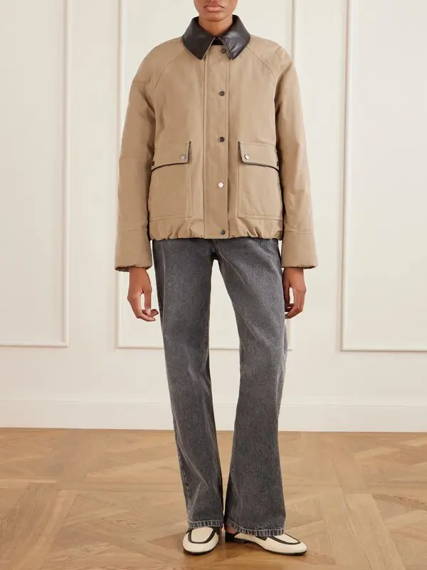 Brunello Cucinelli Mid-rise Wide-leg Jeans - Gray