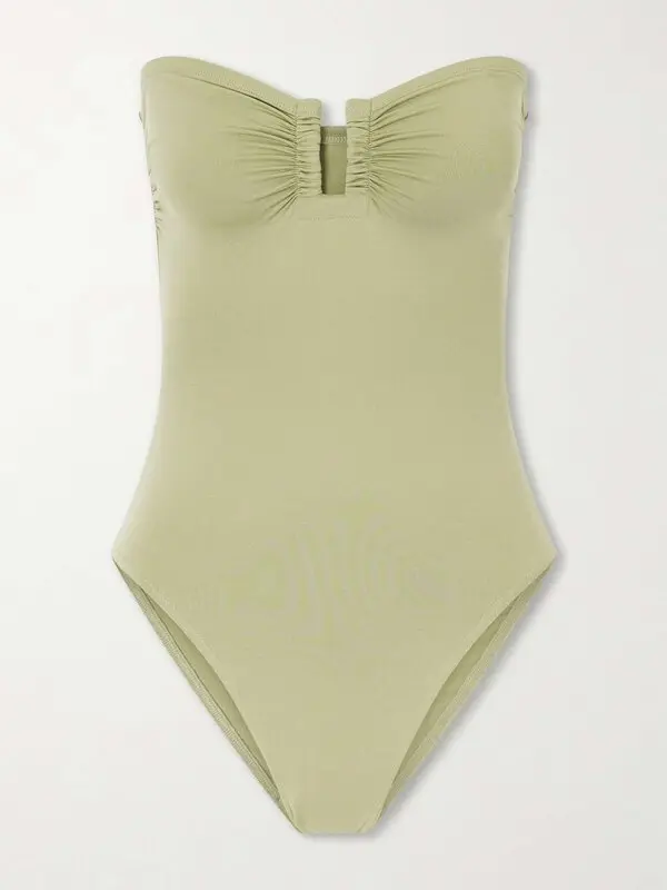 ERES Les Essentiels Cassiopée Bandeau One-piece - Green