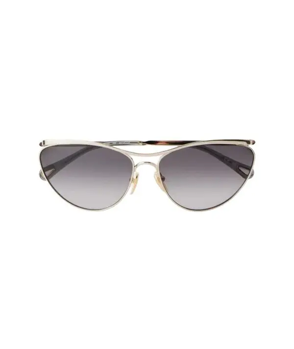 Chloé Tone Aviator Sunglasses - Gold