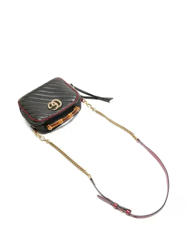 Gucci Gg Marmont Bamboo Shoulder Bag