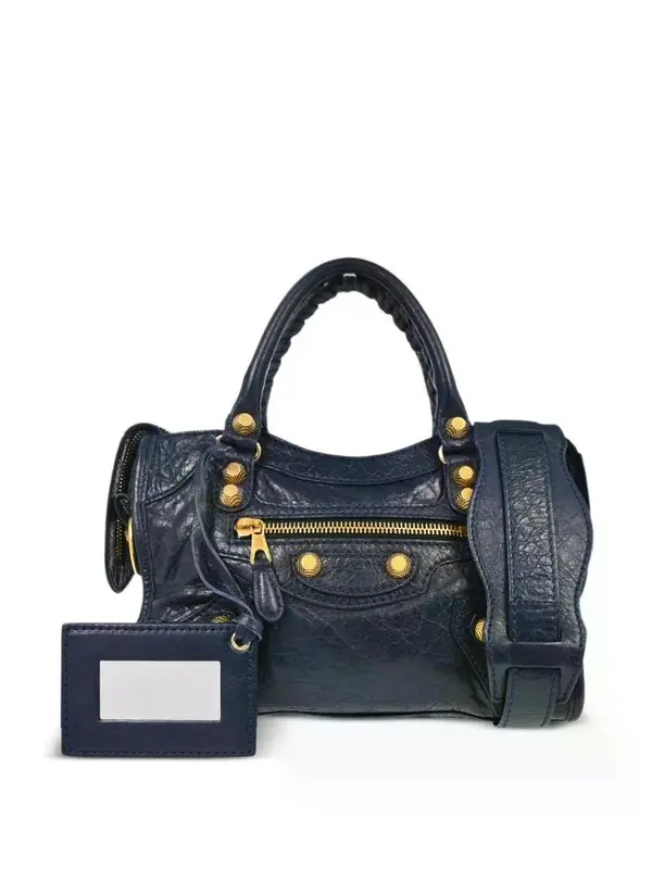 Balenciaga Mini Giant City Tote Bag - Blue