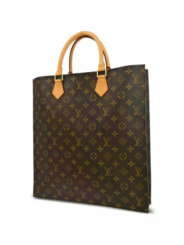 LOUIS VUITTON Sac Plat Monogram Tote Bag