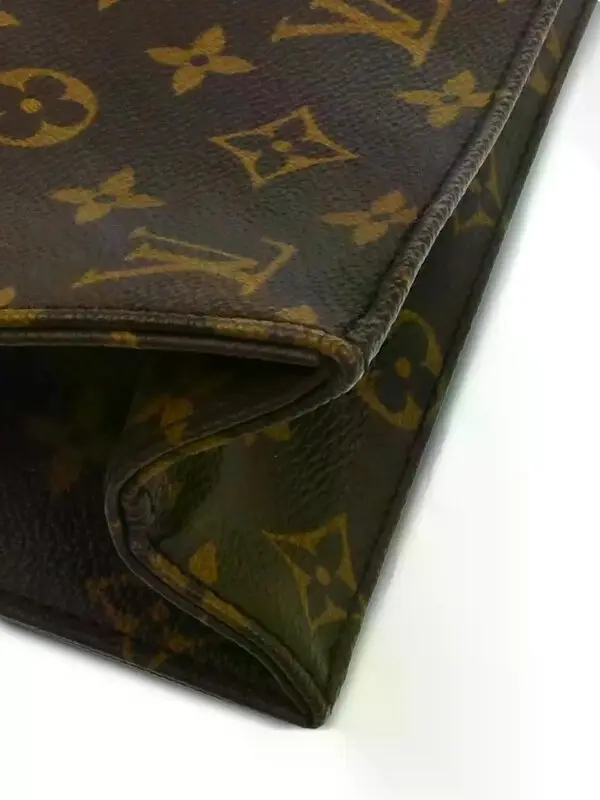 LOUIS VUITTON Sac Plat Monogram Tote Bag