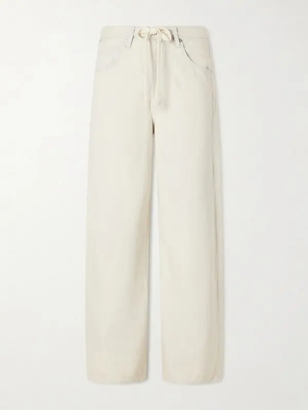 Citizens Of Humanity Brynn Mid-rise Wide-leg Jeans - Neutrals