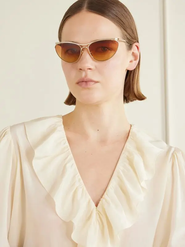 Chloé Tone Aviator Sunglasses