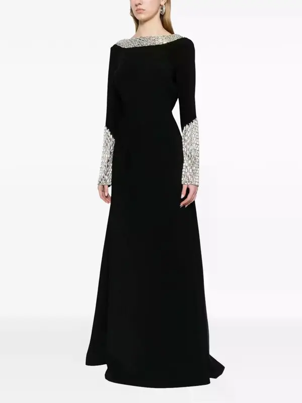 DINA MELWANI Embellished Gown