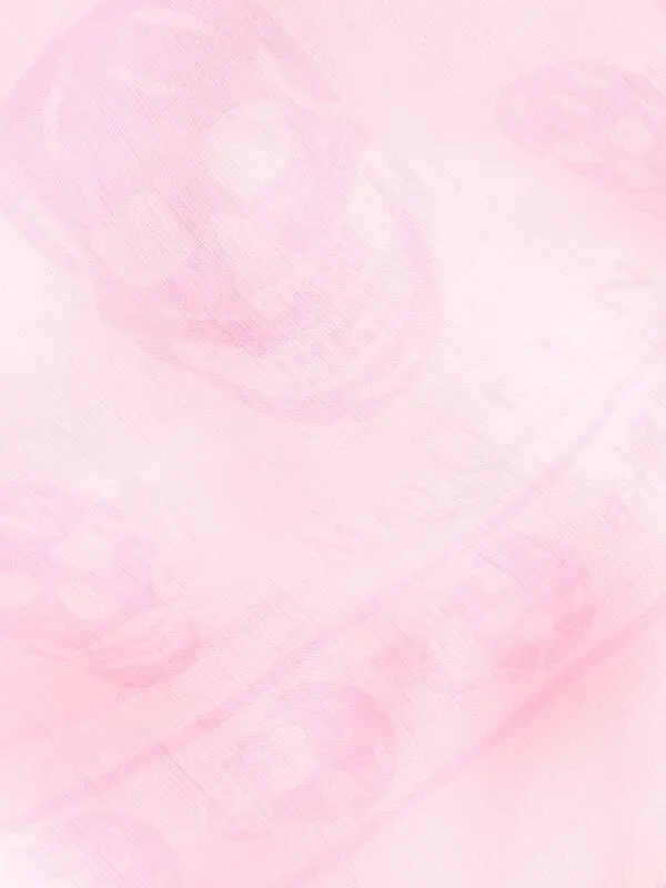 Alexander McQueen Skull Print Silk-chiffon Scarf
