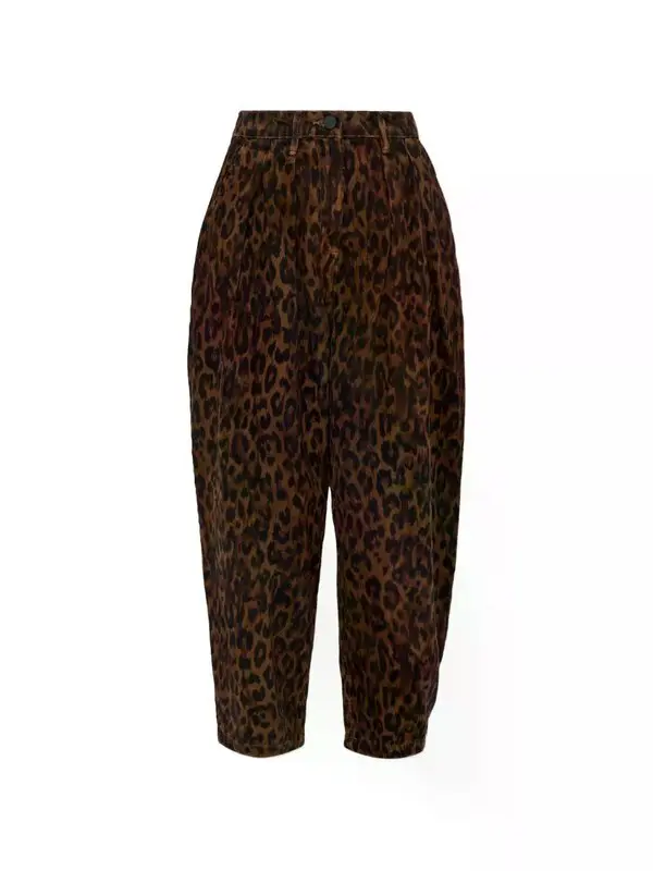 ALLSAINTS Becca Animal Print Trousers