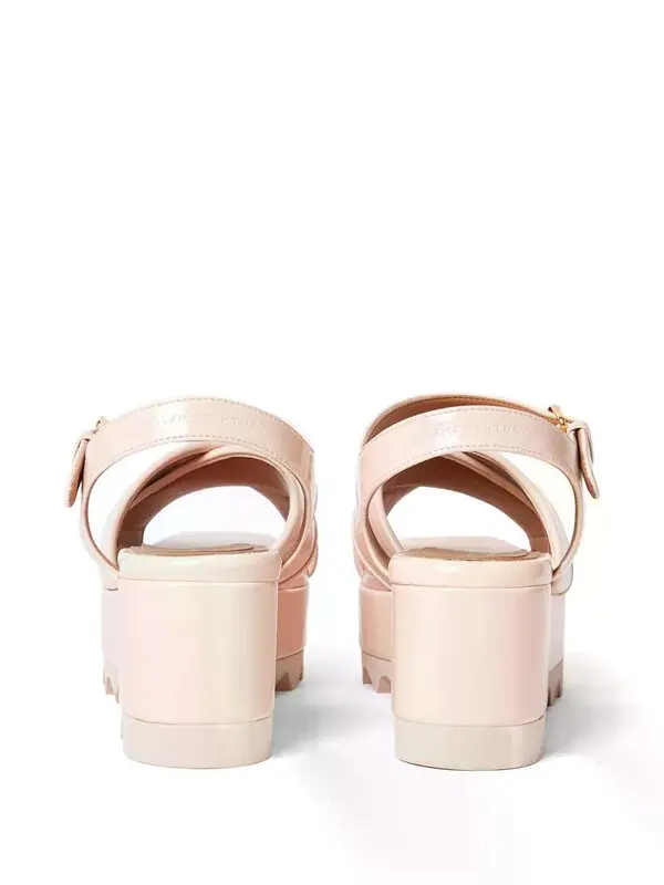 Stella McCartney Criss-cross Flatform Sandals
