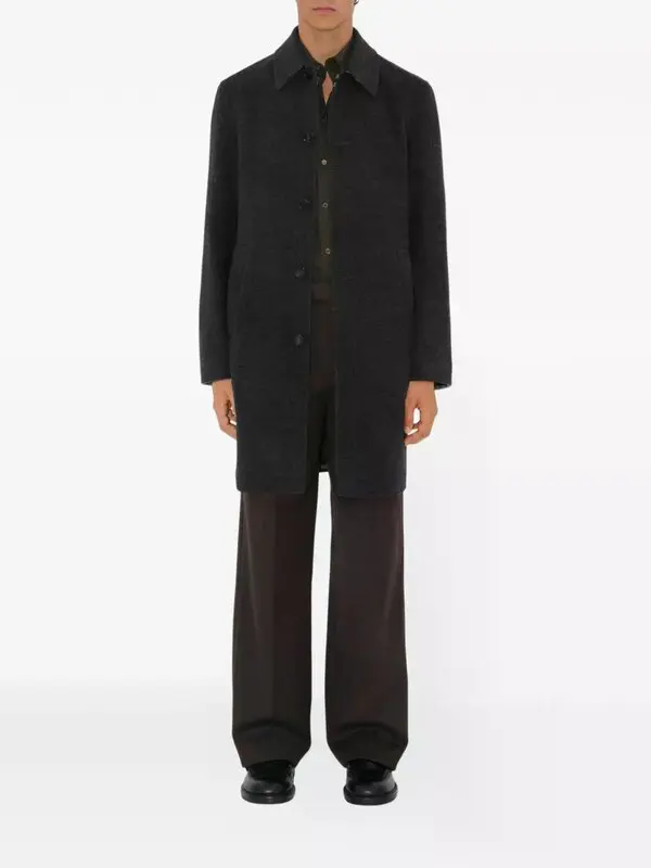 Burberry Mid-length Wool Twill Car Coat