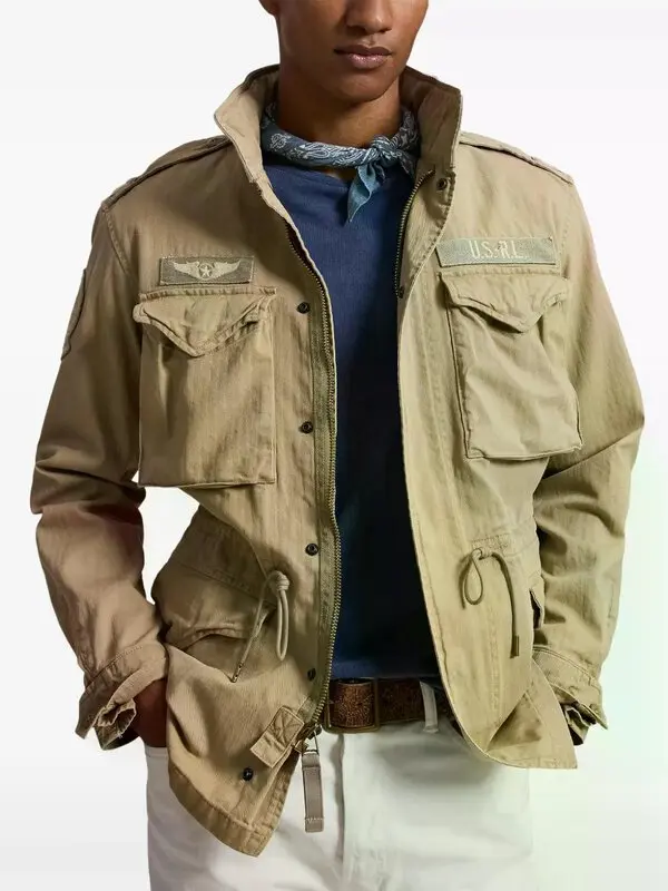 Polo Ralph Lauren Patch-detail Military Jacket