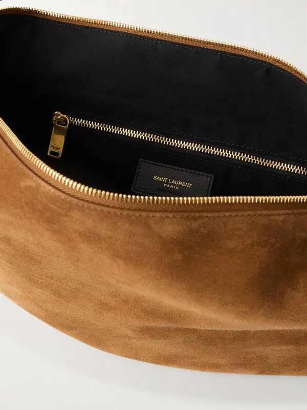 Saint Laurent Amalia Small Suede Shoulder Bag