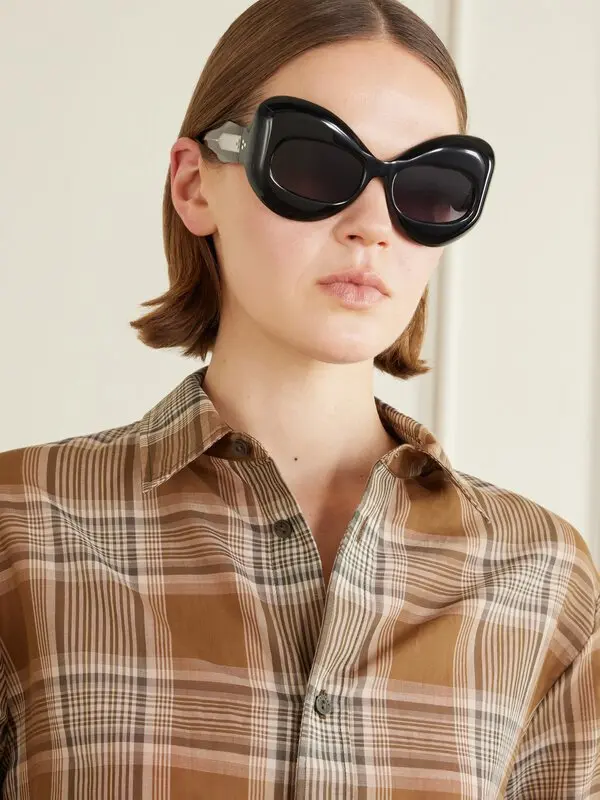 JACQUES MARIE MAGE The Shining Oversized Sunglasses