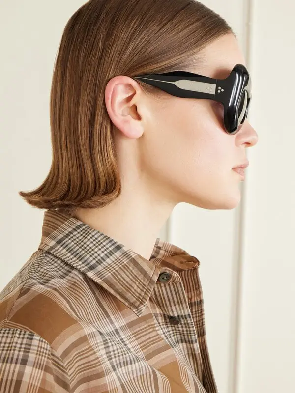 JACQUES MARIE MAGE The Shining Oversized Sunglasses