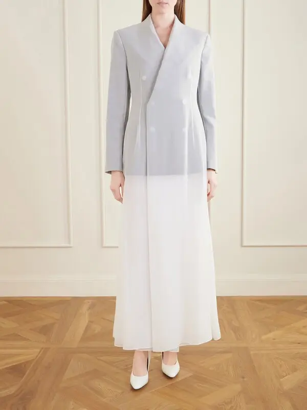 MAISON MARGIELA Leather Heel-less Pumps - White