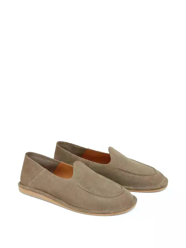 NAKED WOLFE Reef Suede Slip-on Loafers