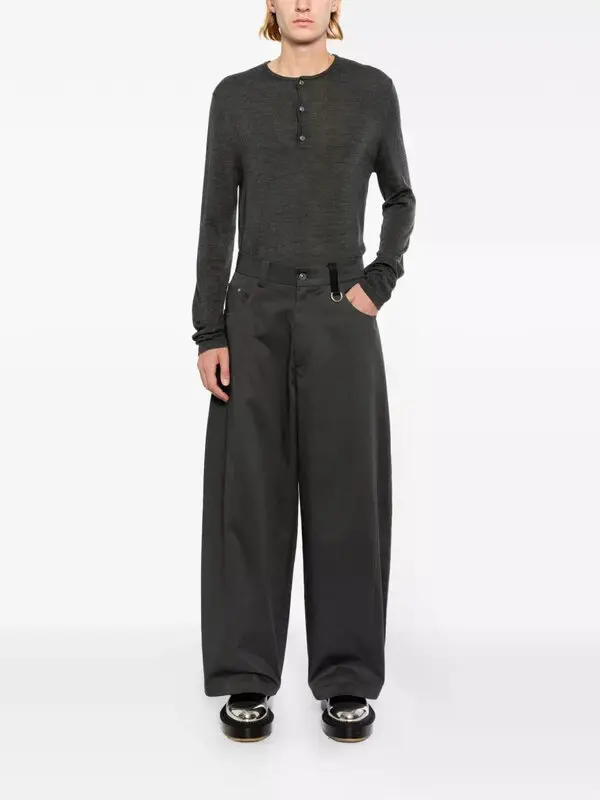 TEAM WANG DESIGN Reset Wide-leg Trousers