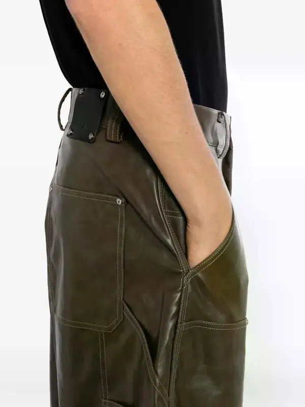 TEAM WANG DESIGN Moss Wide-leg Trousers