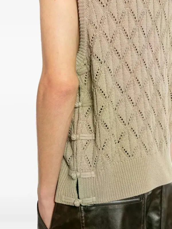TEAM WANG DESIGN Reset Knitted Vest