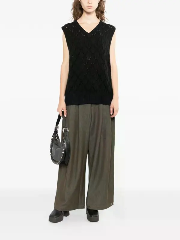 TEAM WANG DESIGN Reset Wide-leg Trousers