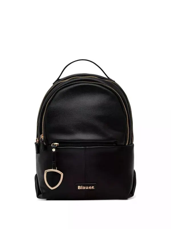 BLAUER. Logo Plaque Backpack