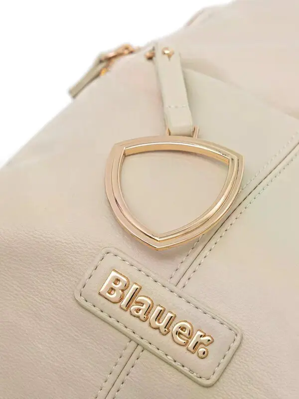 BLAUER. Logo Plaque Pebbled Backpack