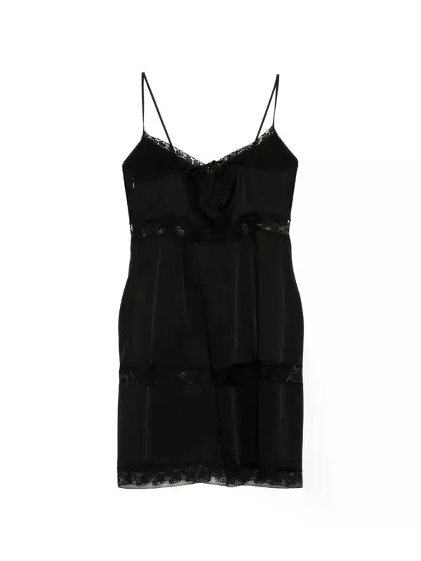 Dice Kayek Lace-trimmed Slip Dress