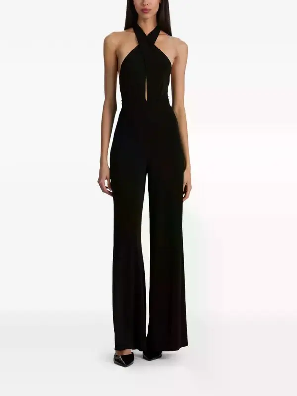 Alice + Olivia Evelina Halter Jumpsuit