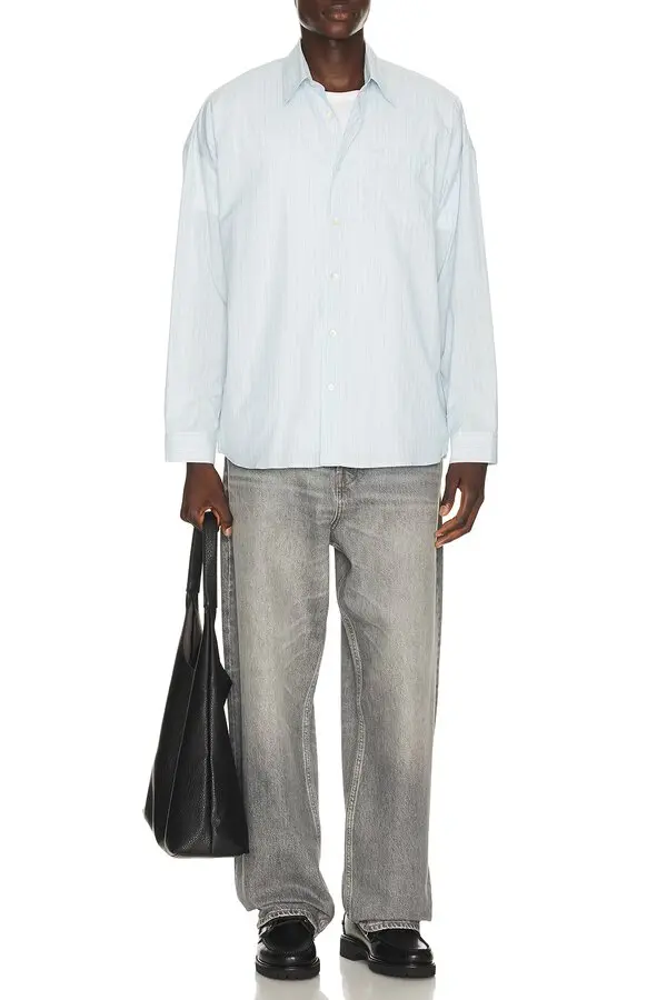SUNFLOWER Stable Shirt In Baby Blue - Light Blue