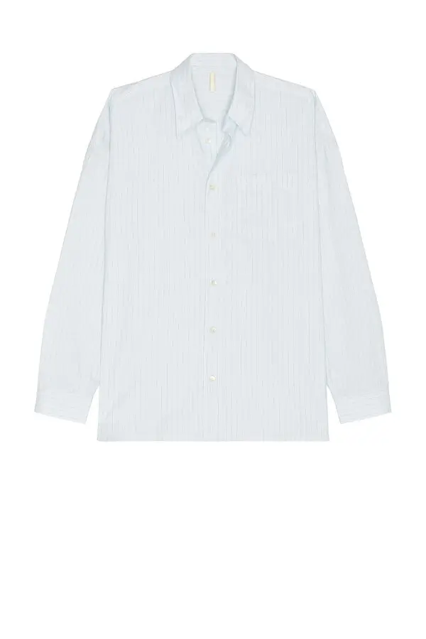 SUNFLOWER Stable Shirt In Baby Blue - Light Blue