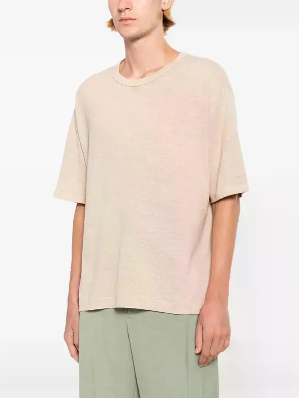 Maison Kitsuné Logo-embroidered T-shirt