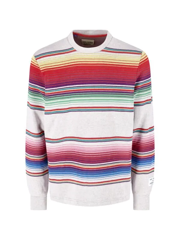 GALLERY DEPT. Striped Crewneck Sweatshirt