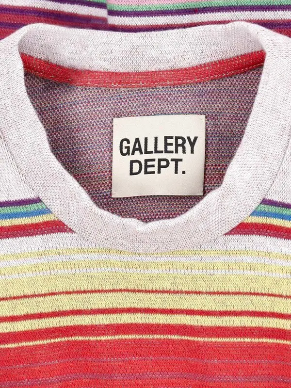 GALLERY DEPT. Striped Crewneck Sweatshirt