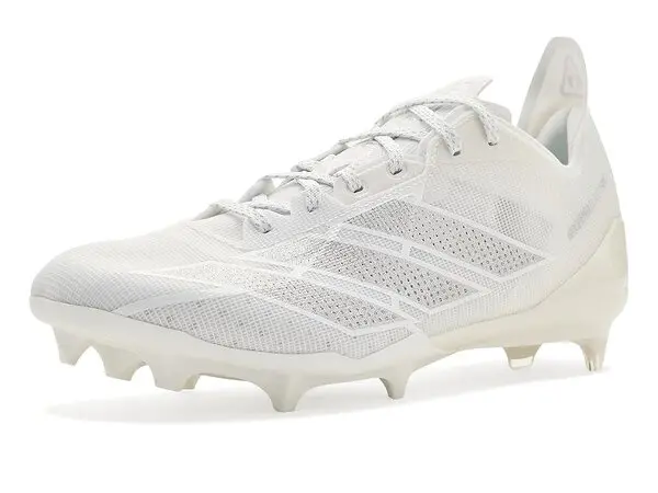 Adidas Adizero Electric Football Cleats Shoes White/silver Metallic/white - Gray