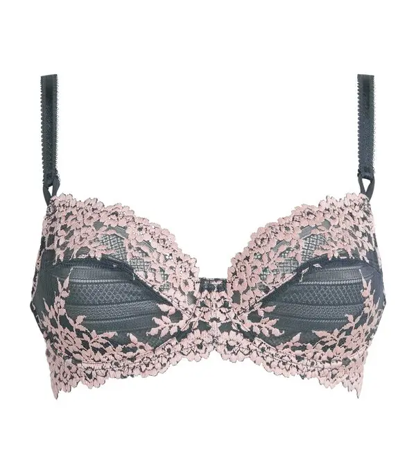 Wacoal Embrace Lace Underwired Bra - Grey
