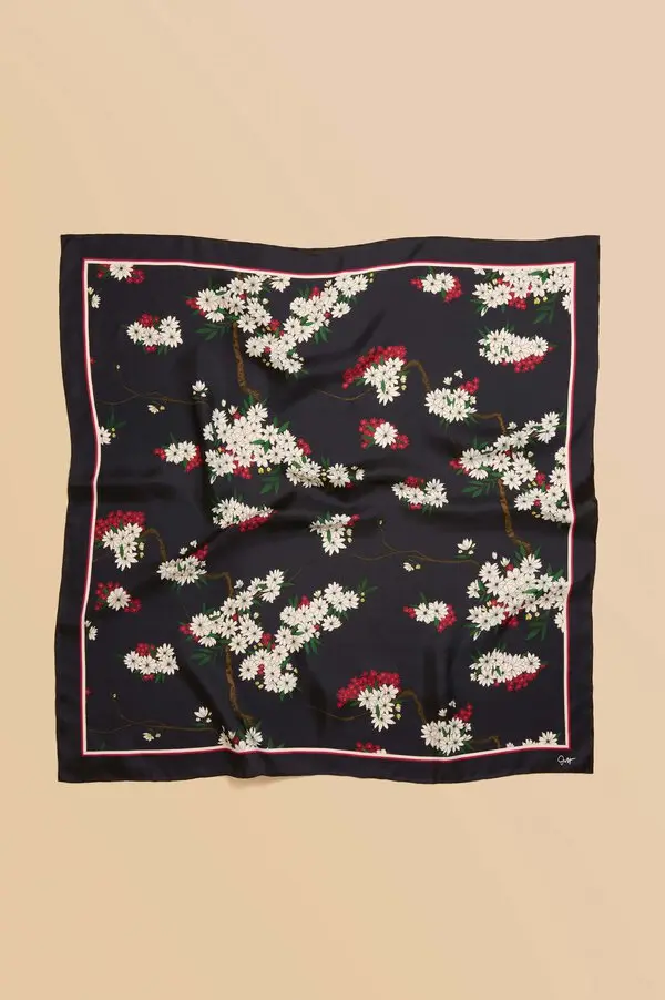 Olivia Von Halle Dunaway René Blossom Scarf