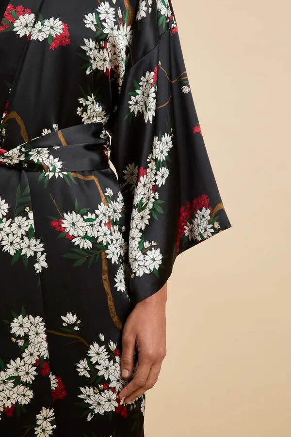 Olivia Von Halle Queenie René Blossom Robe