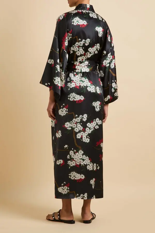 Olivia Von Halle Queenie René Blossom Robe