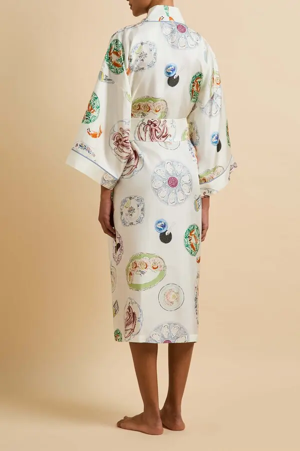Olivia Von Halle Sabine Córdoba Seafood Robe